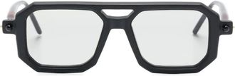 Kuboraum lunettes de vue à monture géométrique - Noir