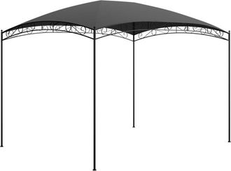 vidaXL Vidaxl - Belv&eacute;d&egrave;re 3x4x2,65 m Anthracite 180 g/m&sup2;