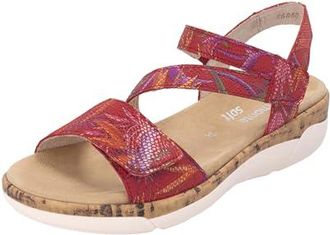 Remonte Sandales à lanières pour femme R6860 Multicolore 37 EU, multicolore, 37 EU