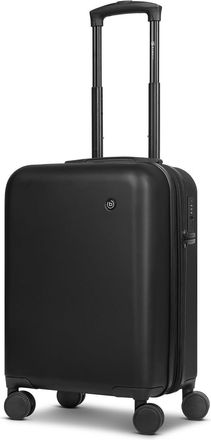 Bugatti Kabinen-Koffer für Damen und Herren | Kleiner Cabin-Trolley 36 x 22 x 54 cm aus hochwertigem, stoßfestem ABS Material | Erweiterbar & TSA Schloss| Val