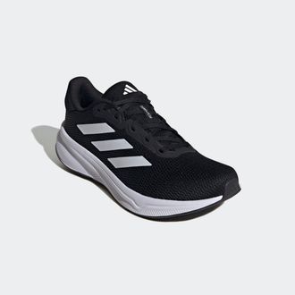 adidas Laufschuh ADIDAS PERFORMANCE RESPONSE, Herren, Gr. 44,5, schwarz-wei&szlig; (core schwarz, cloud wei&szlig;, core schwarz), Synthetik, Textil, Schuhe Laufschuh