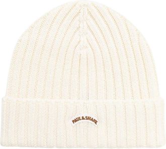 Paul & Shark Bonnet en laine - Homme - Accessoires - Beige - Taille: ONE Size
