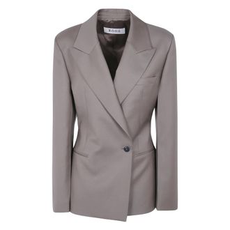 R&oacute;he Hourglass Blazer - - Jackets - Damen - Braun - S