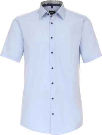 Venti Kurzarm Freizeit Hemd Blau - - Shirts - Herren - Blau - L