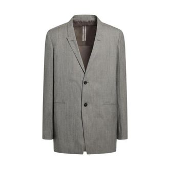 Rick Owens Concordian Jacket - - Jackets - Herren - Grau - L