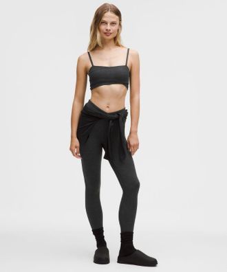 lululemon Legging Softy Suedey &agrave; taille crois&eacute;e pour Femmes - 64 cm - Taille 10