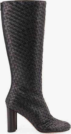 Bottega Veneta Cherry Boots with braided pattern - BOTTEGA VENETA - gender_Woman