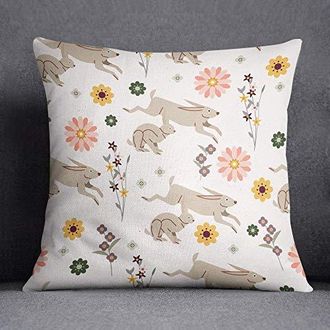 Questo Casa Dekorativer Kissenbezug, Kissenbezug, Heimdekoration, für Sofa, Café, Größe: 45 x 45 cm - entworfen und hergestellt in Türkiye