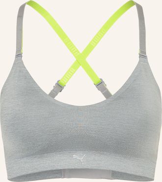 Puma Sport-Bh 3d Knit grau