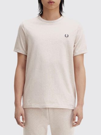 Fred Perry T-Shirt FRED PERRY Herren Farbe Sand