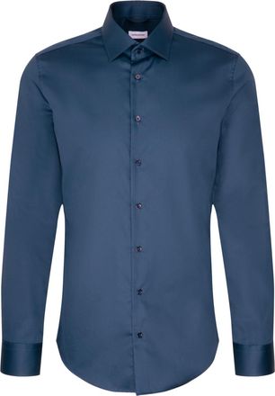 Seidensticker Herren Business Hemd - Slim Fit - Bügelleicht - Kent-Kragen - Langarm - 100% Baumwolle