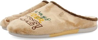 Hot Potatoes Herren golspie Hausschuh, beige, 40 EU
