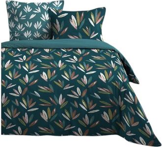 Lovely Casa Parure de Drap + 2 taies doreiller Collection Douceur dautomne