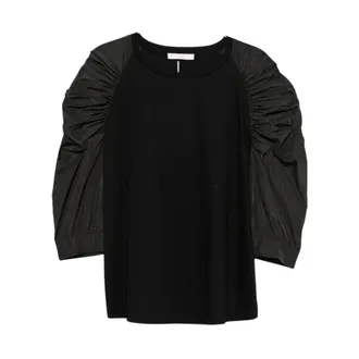 Marina Rinaldi Femme, Tops, Noir, Taille: 40 FR Hauts &agrave; manches longues