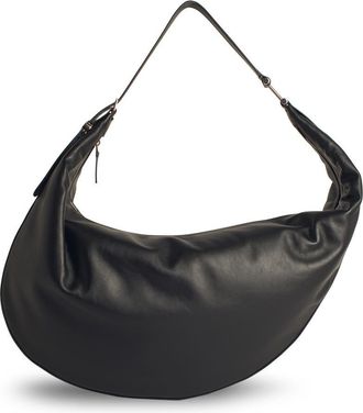 Marni &laquo;Dot&raquo; Bag du hobo moyen en Lear noir