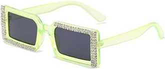 Generic Lunettes de soleil design 2025 Diamond Street Shooting pour hommes et femmes, vacances en plein air, plage (couleur : G, taille : moyen)