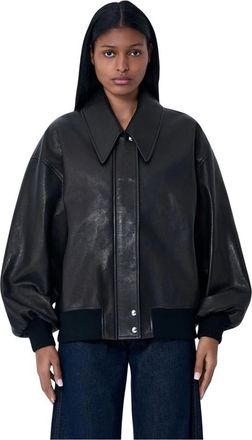 Khaite Femme, Vestes, Noir, Taille: 38 FR Shelman Jacket