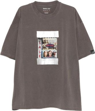 Martine Rose Homme, Tops, Brun, Taille: L T-shirt graphique