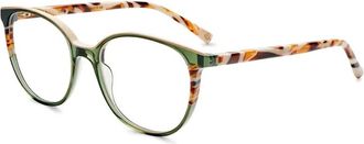 Etnia Barcelona Femme, Accessoires, Vert, Taille: 54 MM Lisse Grze Eyeglasses