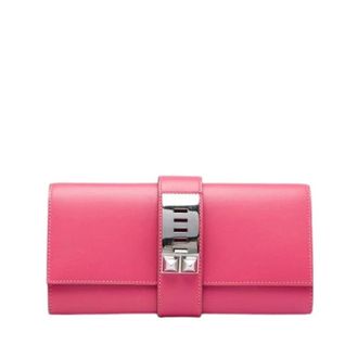 Herm&egrave;s Sac Medor Pre-owned - Femme - Pre-owned - Rose - Taille: ONE Size