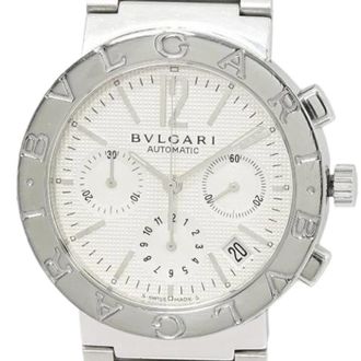 Bulgari Pre-owned Edelstahluhr - - Pre-owned - Herren - Grau - ONE SIZE
