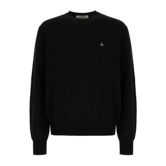 Vivienne Westwood Homme, Sweatshirts et sweats &agrave; capuche, Noir, Taille: M Collection de Maille &Eacute;l&eacute;gante