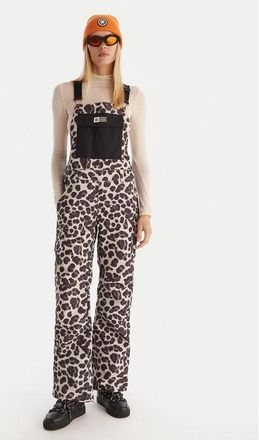 DC Skihose Valiant BIB ADJTP03030 Beige Regular Fit