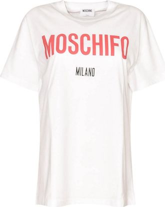 Moschino T-Shirt - Blanc