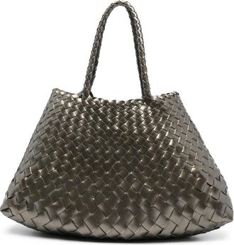 Dragon Diffusion Small Santa Croce Leather Tote Bag