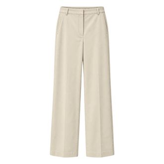 Liviana Conti Gerade geschnittene Hose - - Trousers - Damen - Beige - M