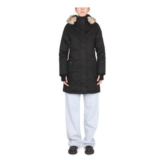 Nobis Femme, Manteaux, Noir, Taille: 36 FR Abby Parka