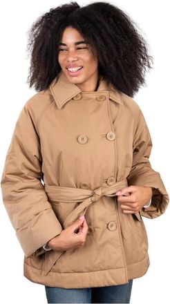 OOF Wear Femme, Vestes, Brun, Taille: 42 FR Veste Crois&eacute;e Oversize