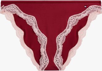 Tommy Hilfiger Culotte &eacute;chancr&eacute;e en microfibre