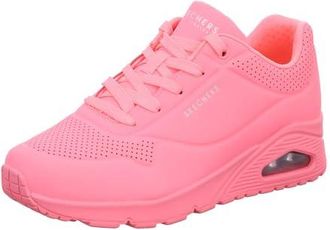 Skechers Femme Uno Stand On Air, Maille Durabuck Corail, 42 EU