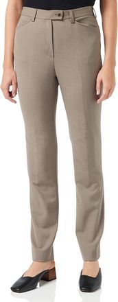 Raphaela by Brax Damen Stijl Nancy Hose, Taupe Beige, 38W / 32L EU