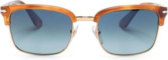 Persol Rechteckige Sonnenbrille - - Accessories - unisex - Braun - 56 MM