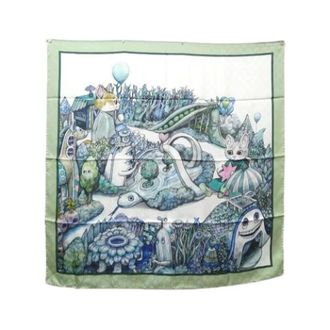 Gucci Pre-owned Vintage Silk Scarf - Femme - Pre-owned - Multicolore - Taille: ONE Size