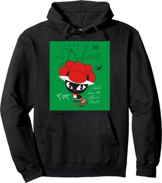 Pussy Deluxe Blackforest Cat Pullover Hoodie
