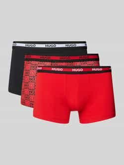 HUGO BOSS Trunks aus Baumwoll-Mix im 3er-Pack Modell PLANET