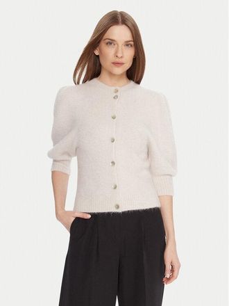 Kontatto Strickjacke 3M0873C Écru Regular Fit