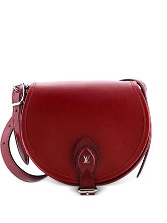 Louis Vuitton Tambourin NM Handbag Leather crossbody bag - Rot