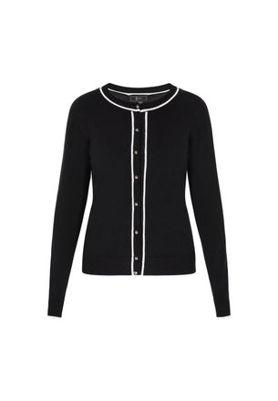 Faina Strickjacke Frauen Schwarz