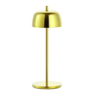 Zafferano Zafferano - Lampe de table led circe Or Brillant rechargeable et dimmable