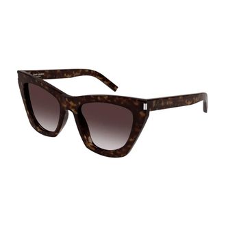 Saint Laurent New Wave SL 214 Kate Sonnenbrille - - Accessories - Damen - Braun - 55 MM