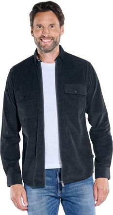 Engbers Herren Herren Overshirt strukturiert, Saphirblau, 39649, Saphirblau in Gr&ouml;&szlig;e 3XL
