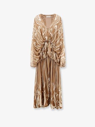Zimmermann Momentum Burnout Bubble Gown silk dress - ZIMMERMANN - gender_Woman