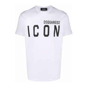 Dsquared2 T-shirt graphique Icon - Homme - Tops - Blanc - Taille: XL