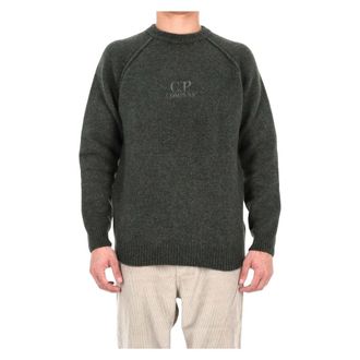 C.P. Company C.p. Company - Pull Girocollo - Homme - Pulls - Vert - Taille: L