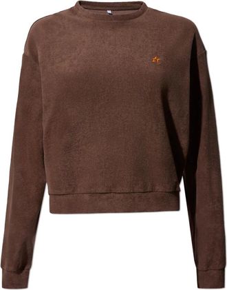 Perfect Moment Femme, Sweatshirts et sweats &agrave; capuche, Brun, Taille: 42 FR Frotte Cotton SweaT-shirt