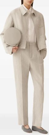 Fabiana Filippi Hemd mit Button-down-Kragen - Wei&szlig;